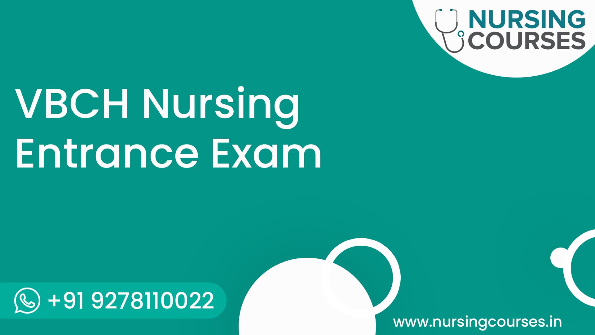 Entrance Exam - Nursing Courses